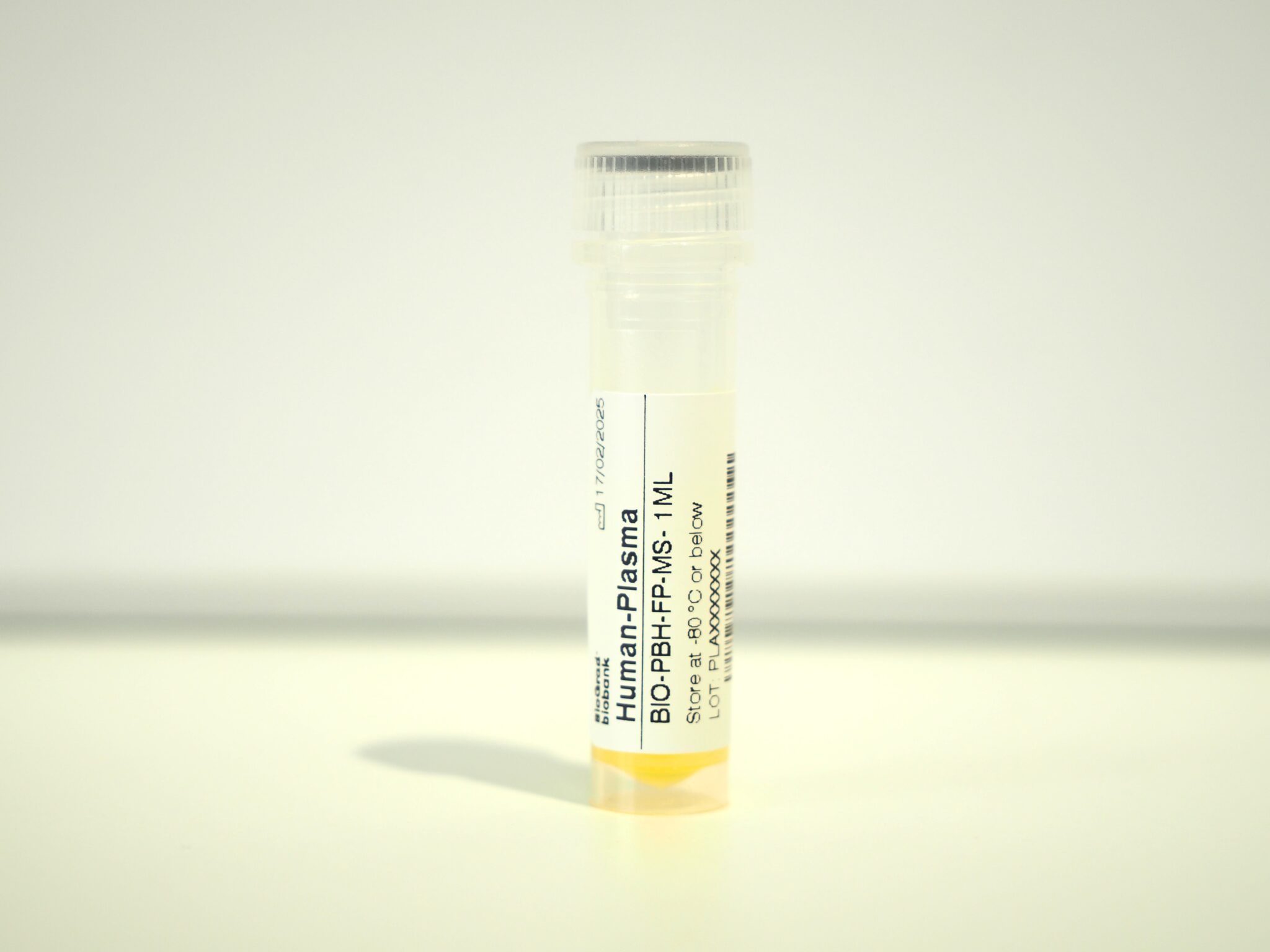 Human Plasma - Peripheral Blood, Frozen | BioGrad BioBanking 2023